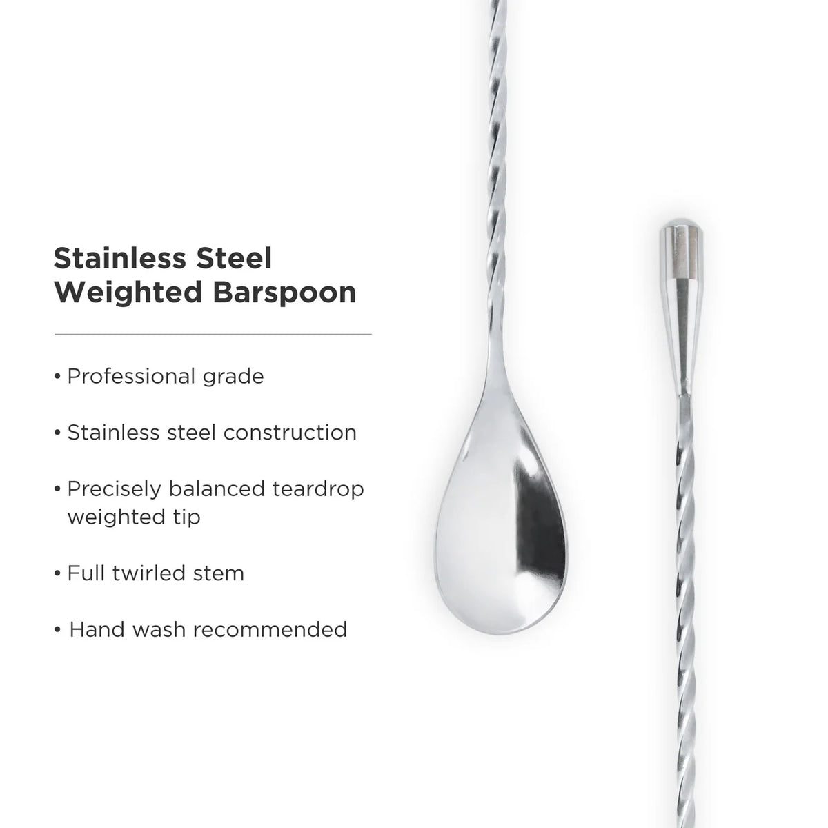 HARRISON WEIGHTED BAR SPOON – Webster Dry Goods
